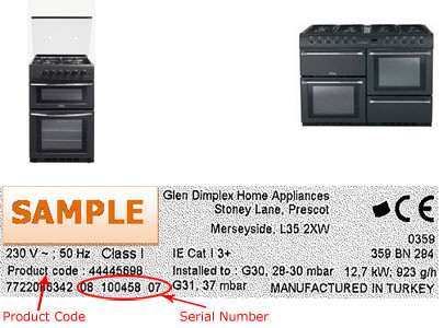G755 MK2, GT755 and Belling Country Chef 100G | United Kingdom ...